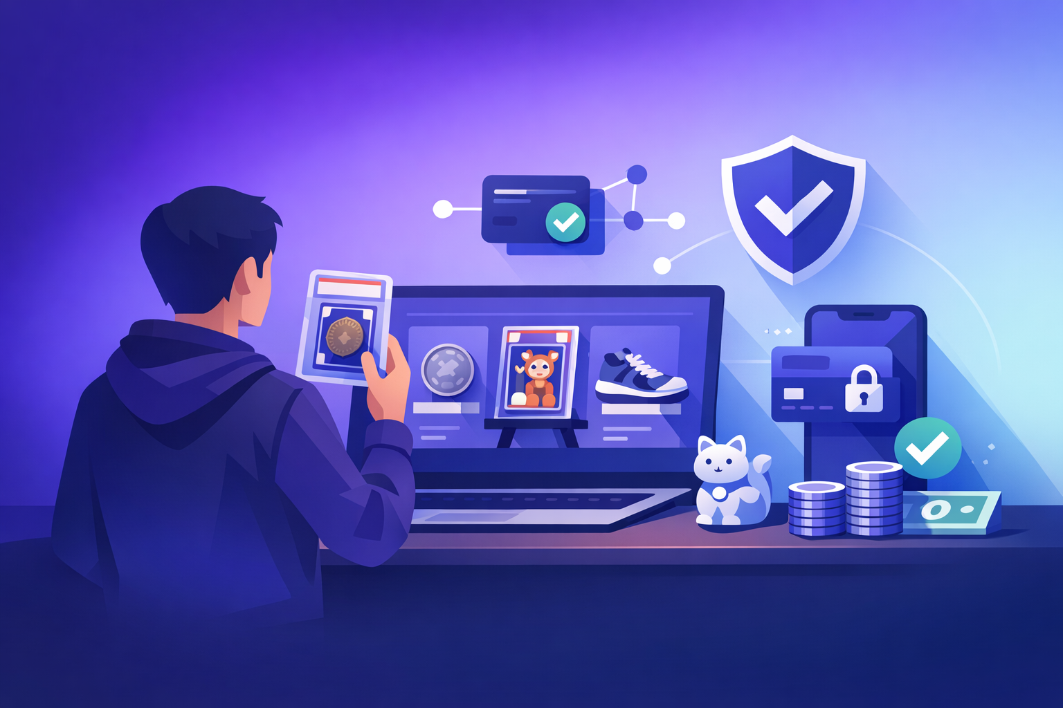 Vendre un objet de collection en ligne : guide anti-arnaque — TrustProtect